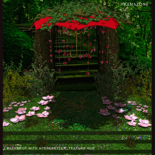 Second Life Marketplace - Under my umbrella - backdrop + 2 scene rezzer ...